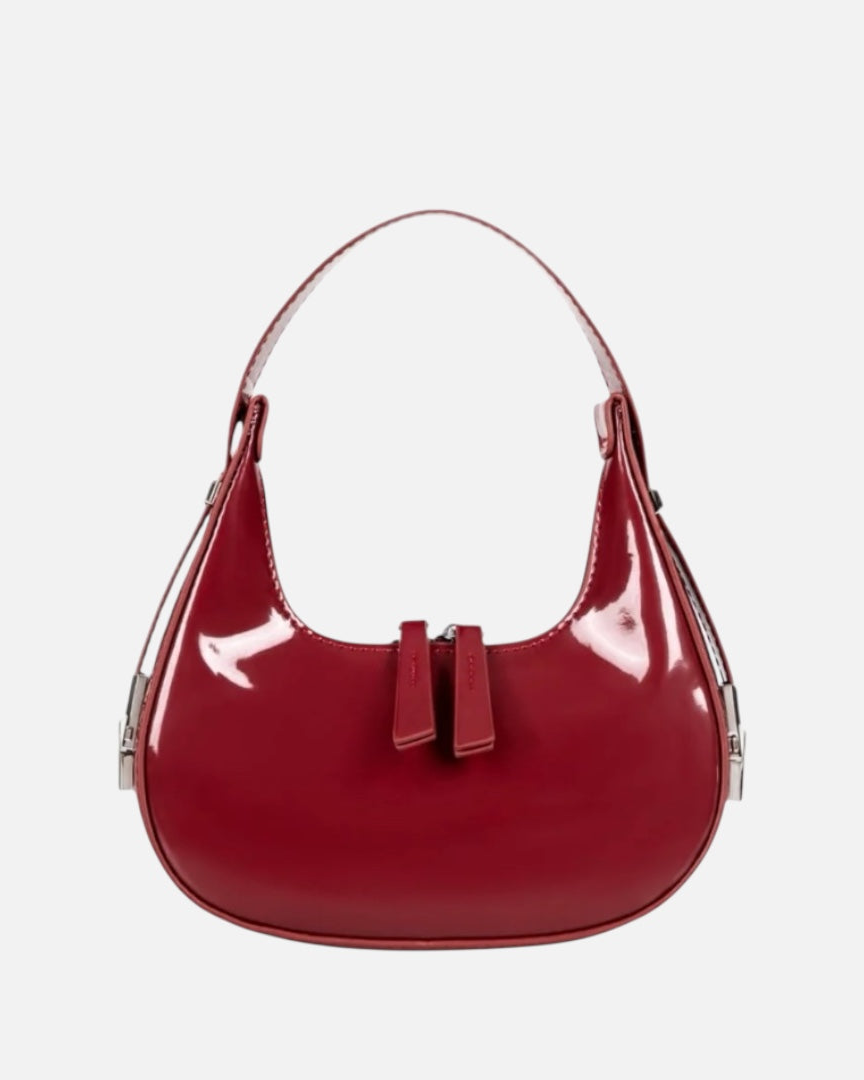 Half Moon Glossy Bag – JM LOOKS